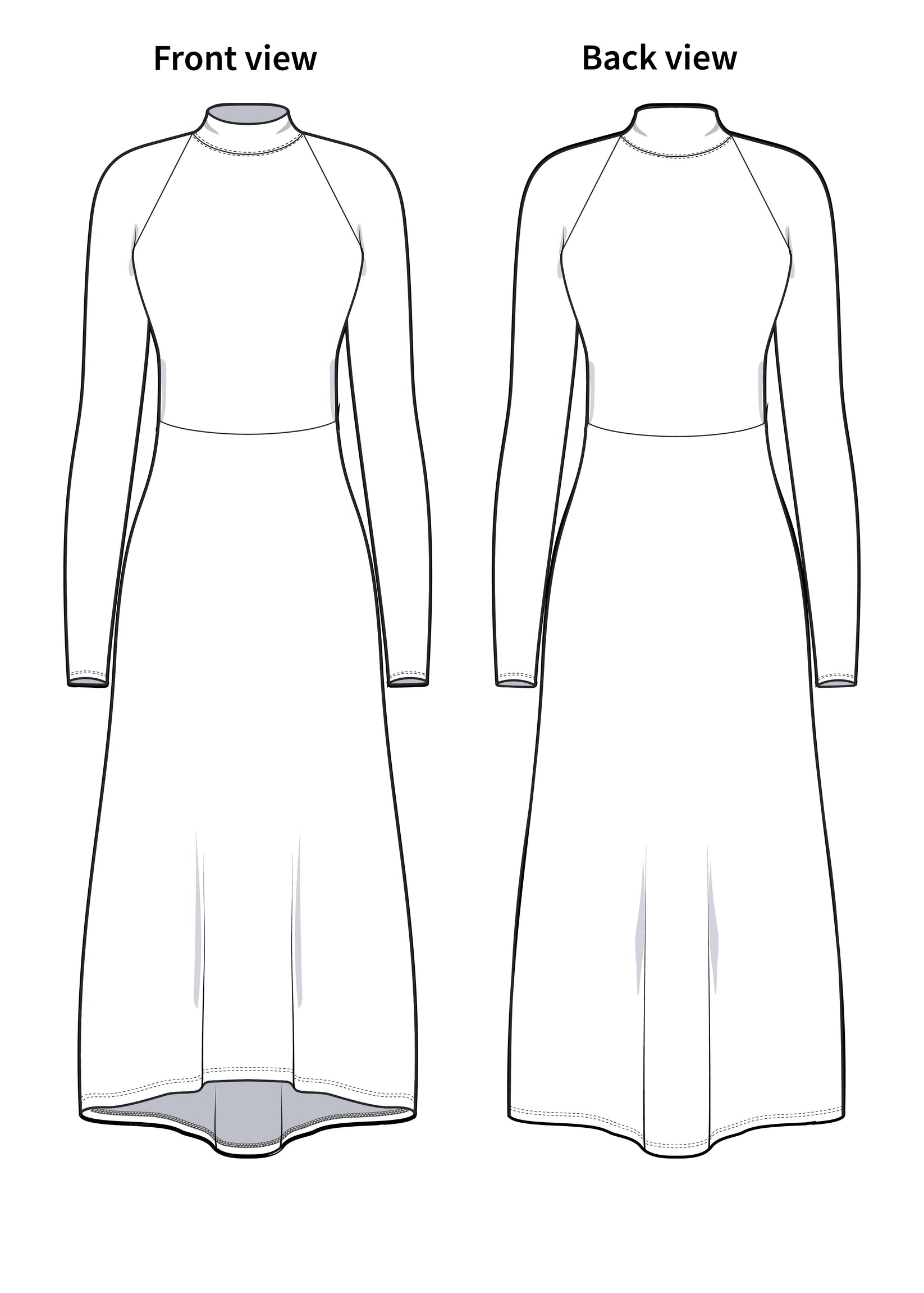 Mia Dress - PDF SEWING PATTERN – Pattern Scout Studio