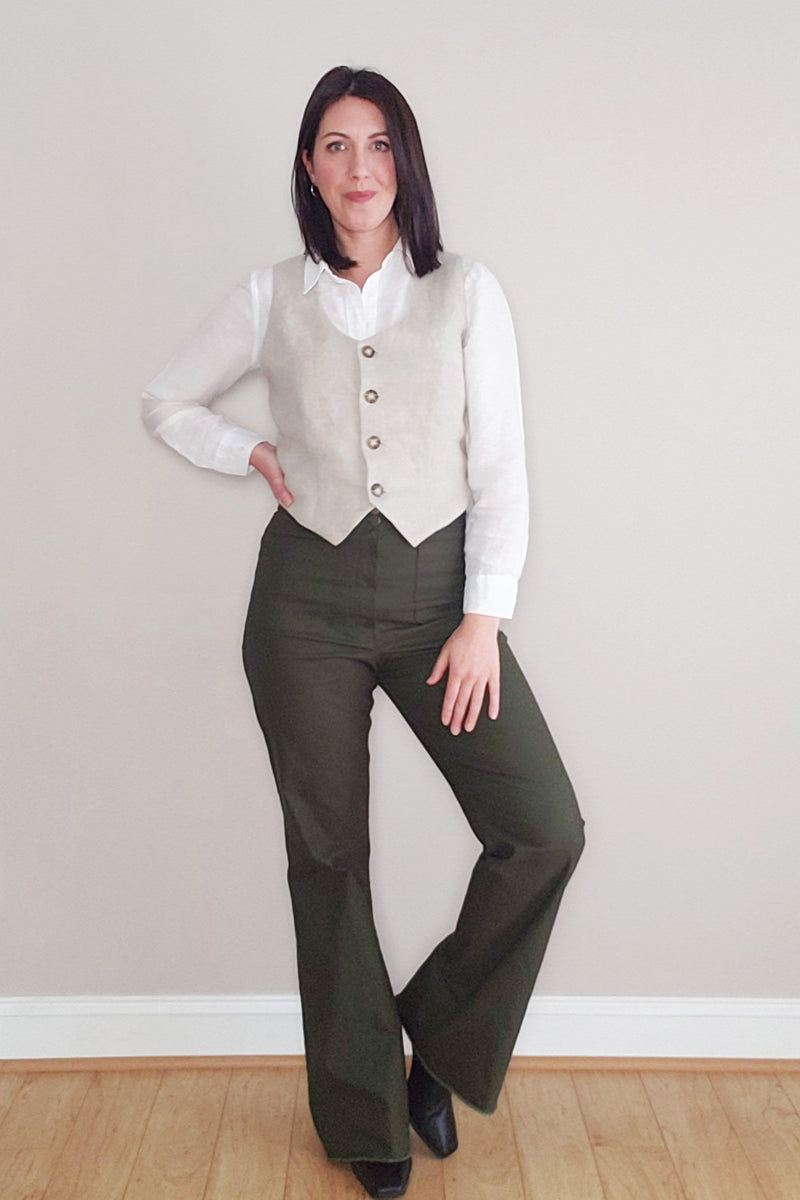 Birch Vest - PDF SEWING PATTERN – Pattern Scout Studio