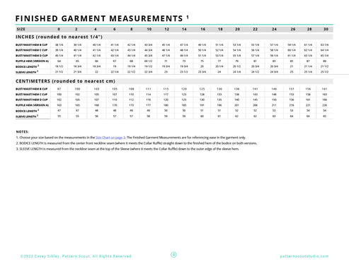 Poppy Blouse - PDF SEWING PATTERN – Pattern Scout Studio