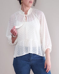 Poppy Blouse - PDF SEWING PATTERN – Pattern Scout Studio