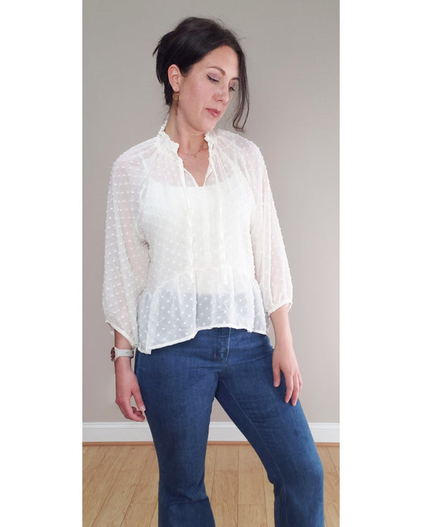 Poppy Blouse - PDF SEWING PATTERN – Pattern Scout Studio