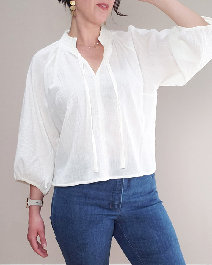 Poppy Blouse - PDF SEWING PATTERN – Pattern Scout Studio