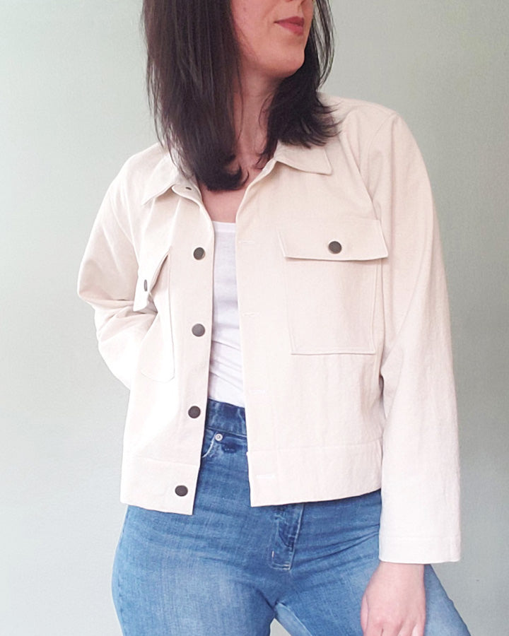 Cozi Jacket COLLAR + POCKET Expansion Pack - PDF SEWING PATTERN ...