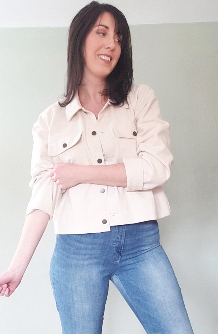 Cozi Jacket COLLAR + POCKET Expansion Pack - PDF SEWING PATTERN ...