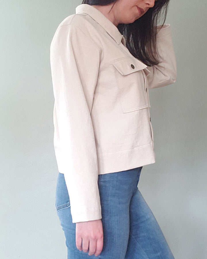 Cozi Jacket COLLAR + POCKET Expansion Pack - PDF SEWING PATTERN ...