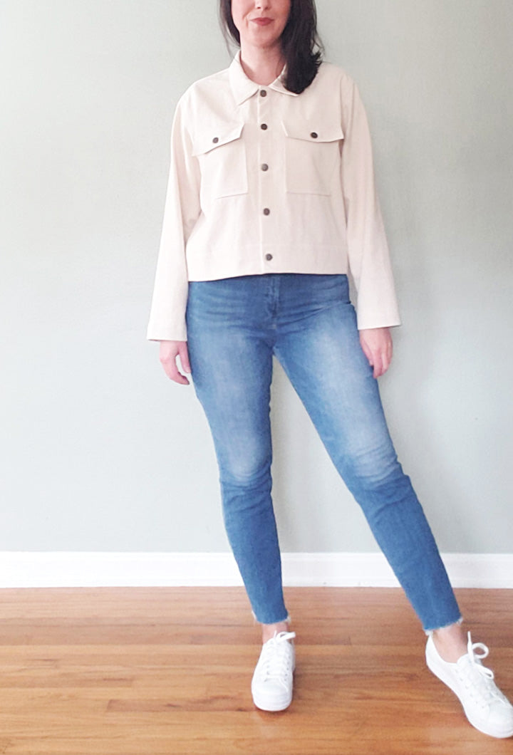 Cozi Jacket COLLAR + POCKET Expansion Pack - PDF SEWING PATTERN ...